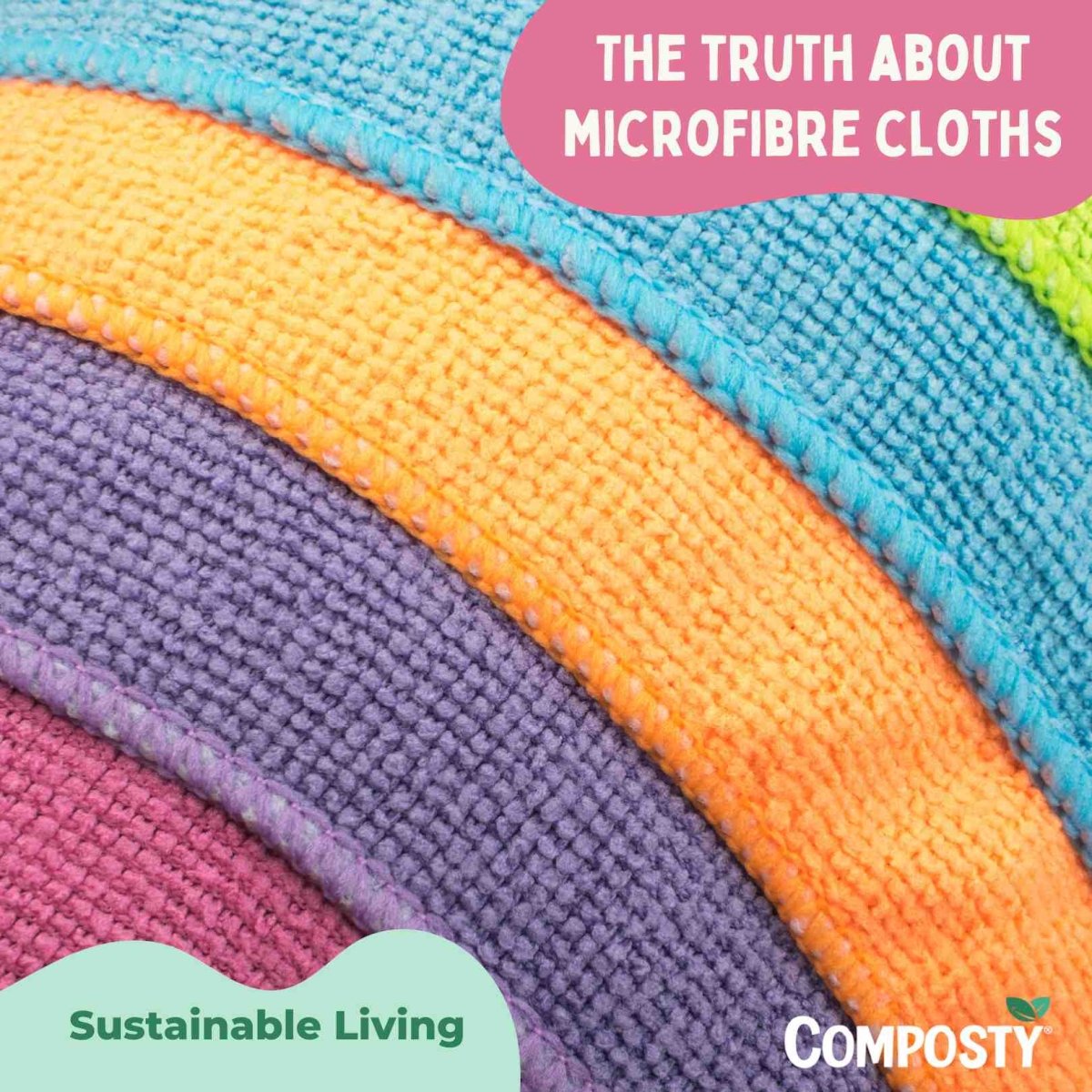 The Truth About Microfibre Cloths: Are They Really Sustainable? – Composty